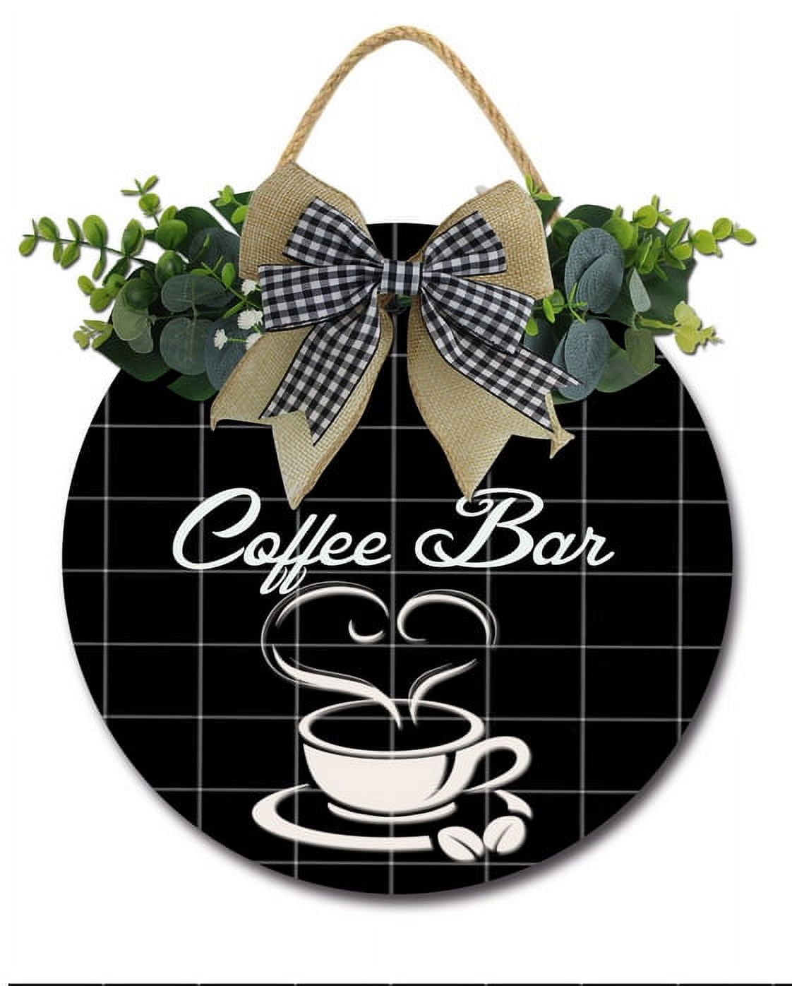 Coffee Bar Coffee Sign Love Is Brewing 12X12" Sign Front Door Decor ...