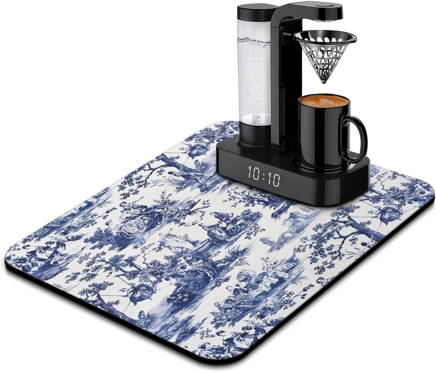 Coffee Bar Mat Accessories for Countertop Super Absorbent Anti-Slip ...