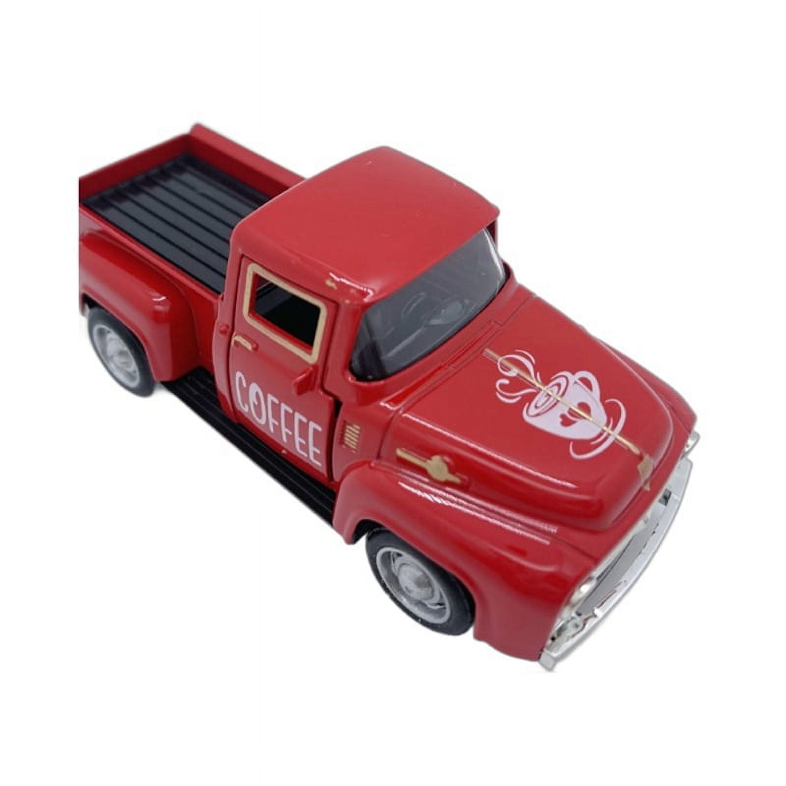 Coffee Bar Metal Truck Retro Pickup Mini Diecast Truck for Farmhouse ...