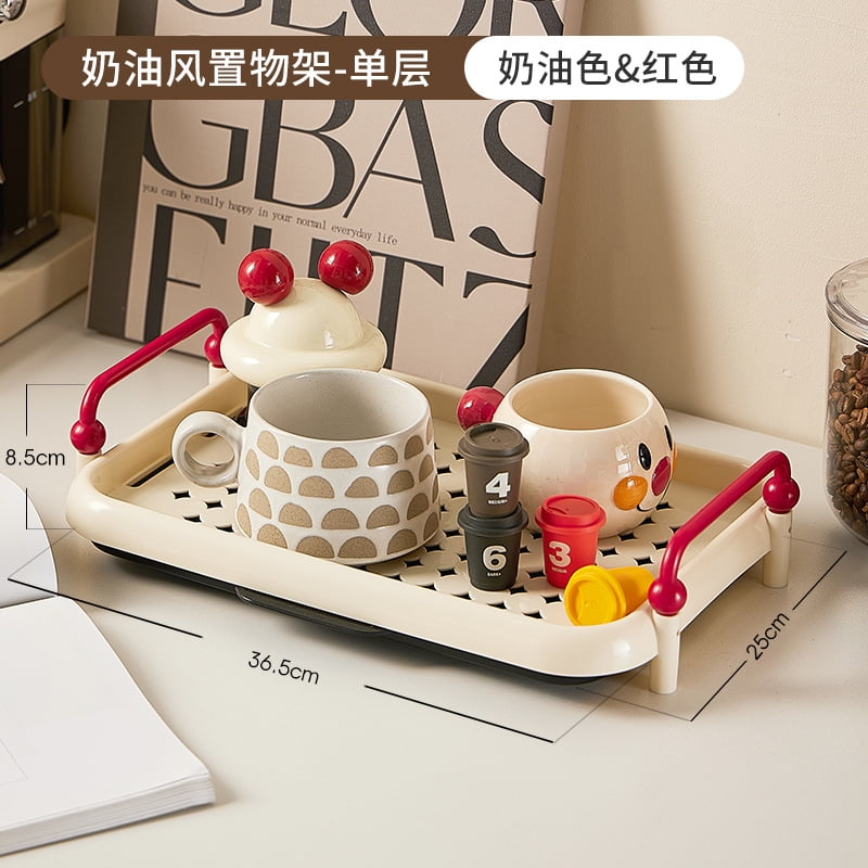 Coffee Bar Organizer, Mug Holder for Counter Top, Bathroom Counter ...