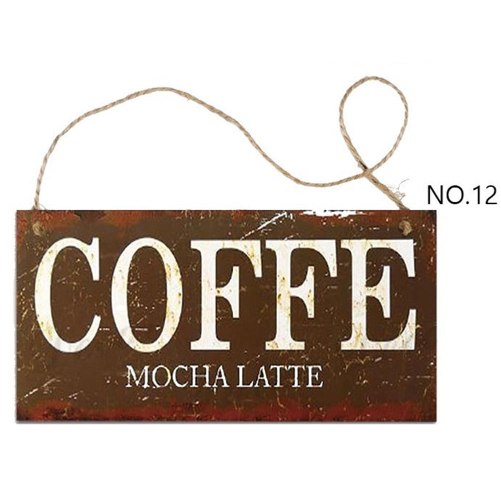 Coffee Bar Signs for Wall Decor - Coffee Signs for Coffee Station ...