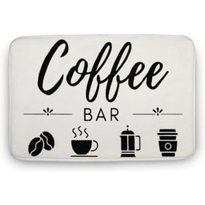 Coffee Themed Kitchen Rugs