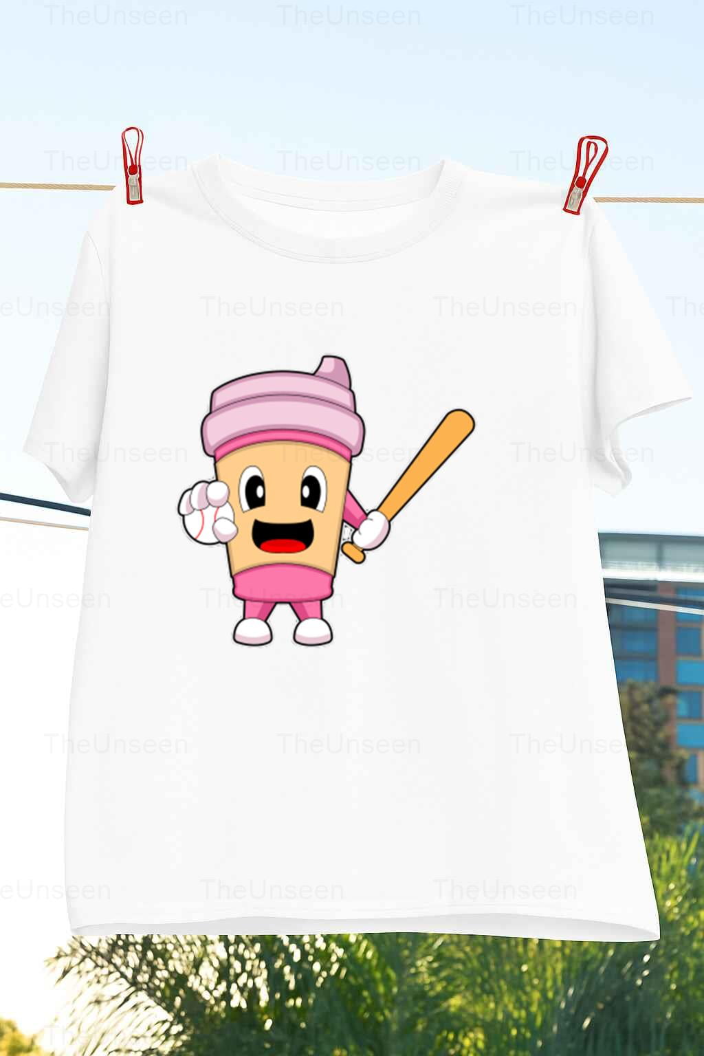 Coffee Baseball Bat Funny Caffeine Sport Player Fun Unisex T-Shirt up ...