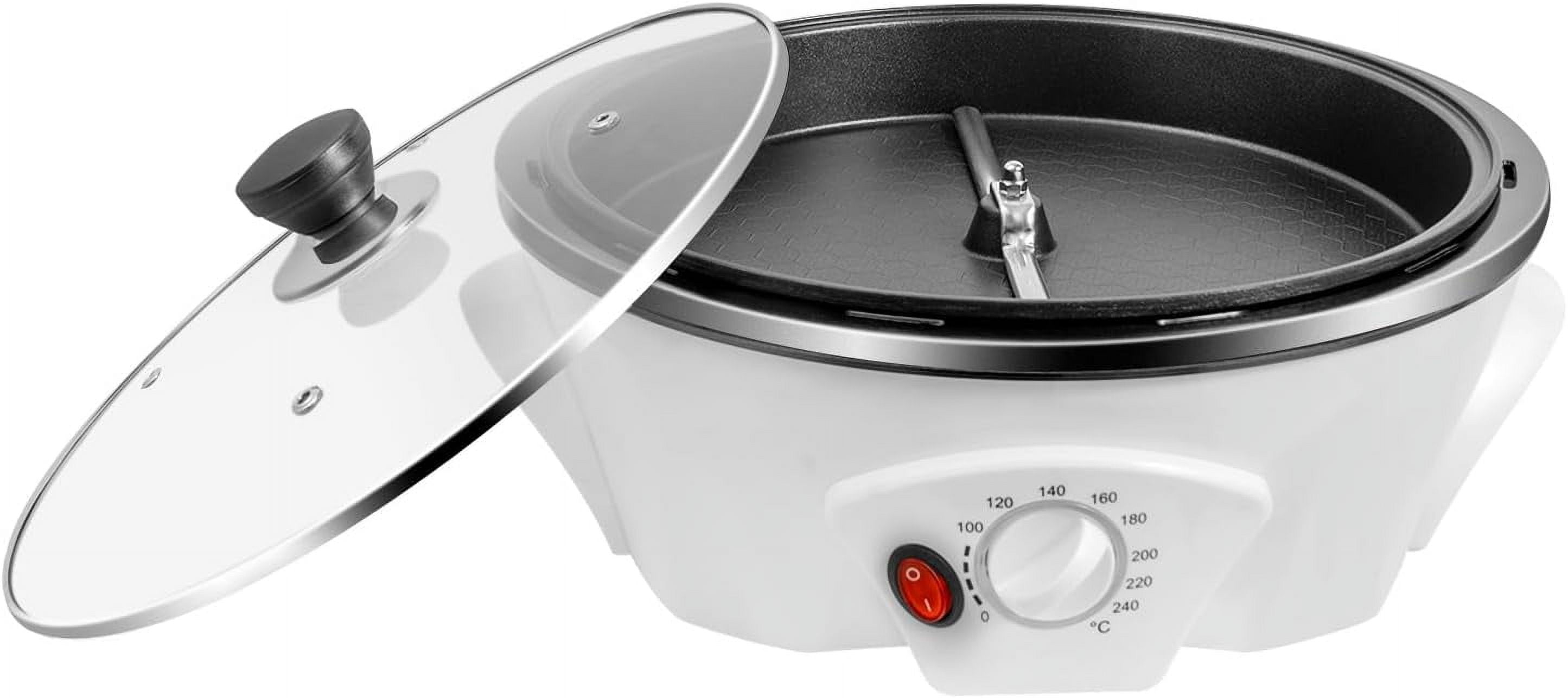 Coffee Bean Baking Machine, 110V Electric Coffee Roaster with Timer ...
