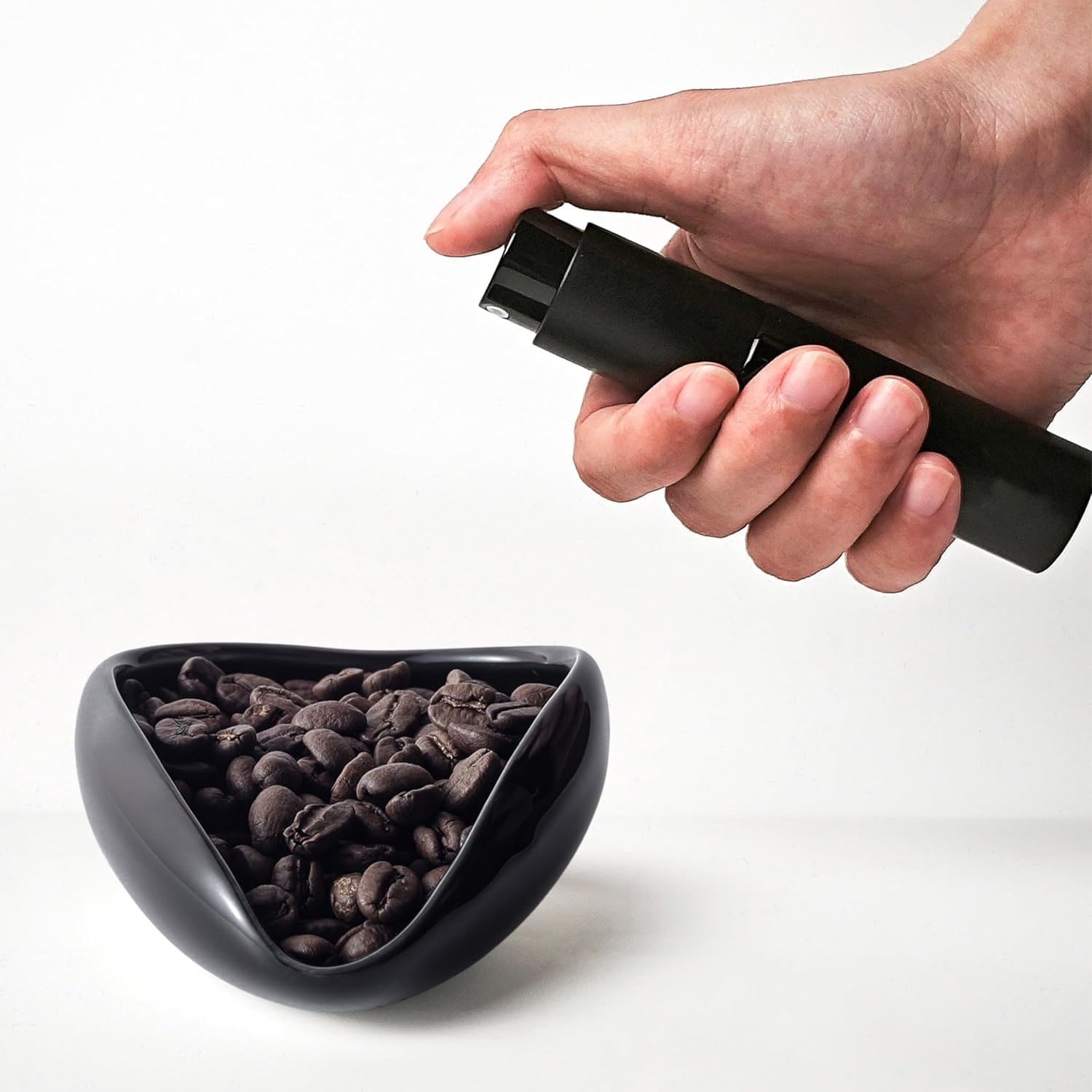 Coffee Bean Dosing Cup and Spray Bottle Kit - Ceramic Single Dosing ...