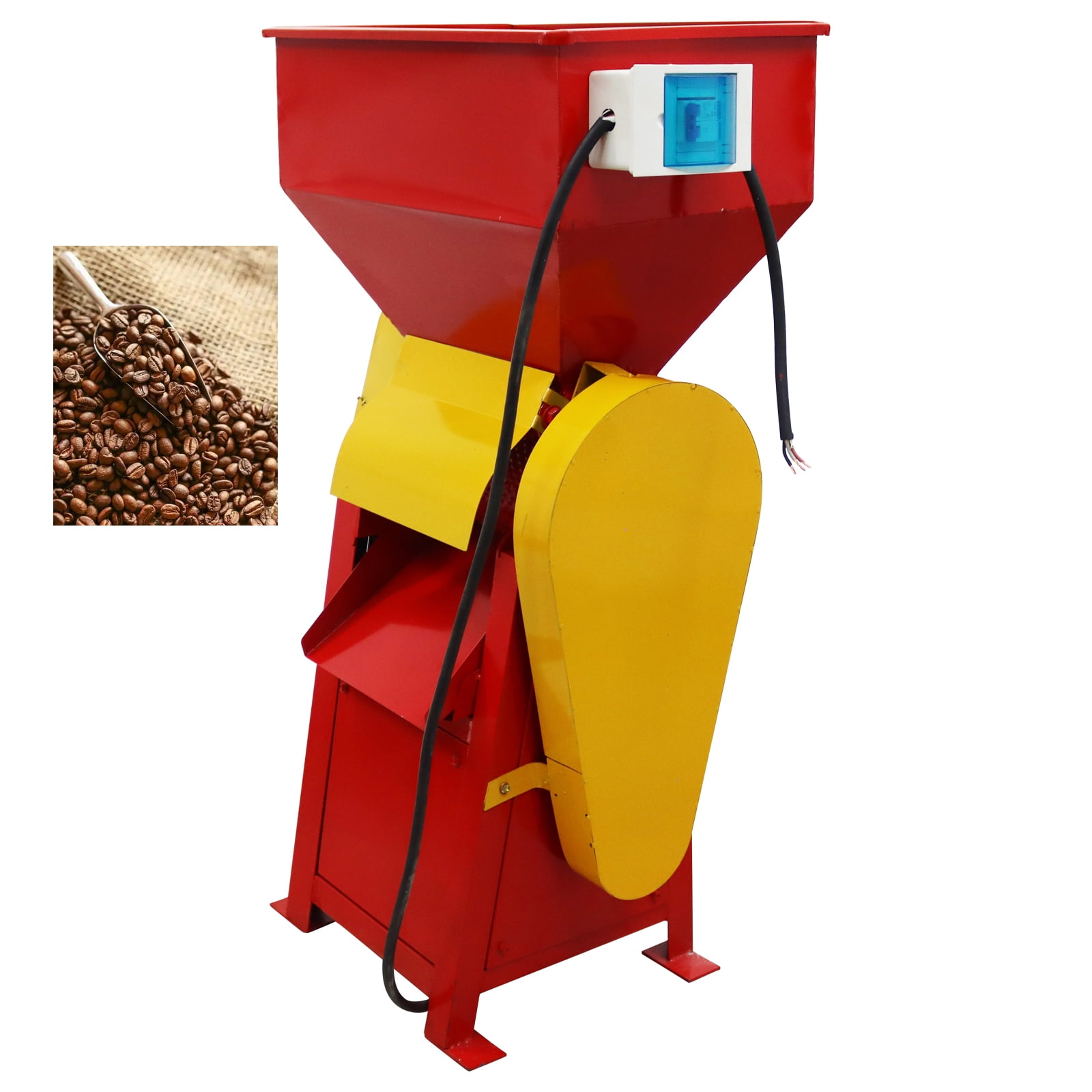 Coffee Bean Peeling Machine Commercial 300-600KG/H 1.1KW 220V - Walmart.com