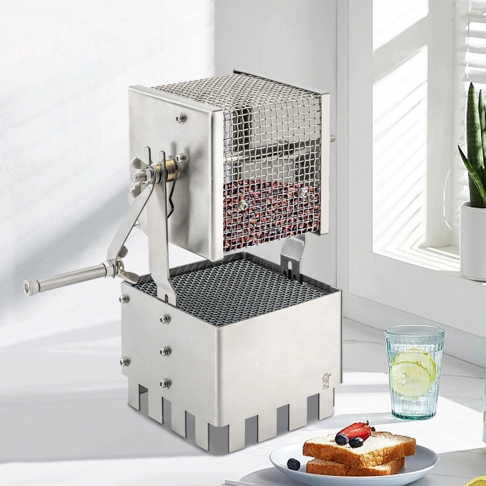 Coffee Bean Roaster Baking Roasting Machine DIY Manual Hand Tool ...