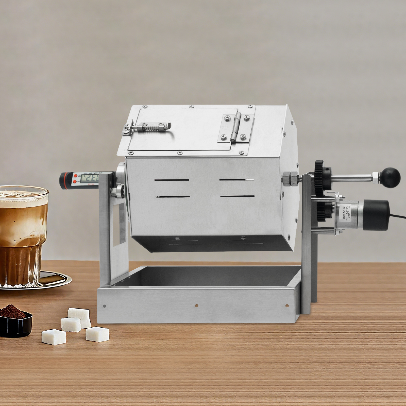 Coffee Bean Roaster for Materials with a Diameter Larger than 0.0787 ...