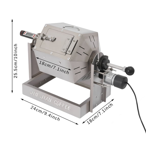 Coffee Bean Roaster with Coffee Bean Cooler, Home and Commercial Use ...