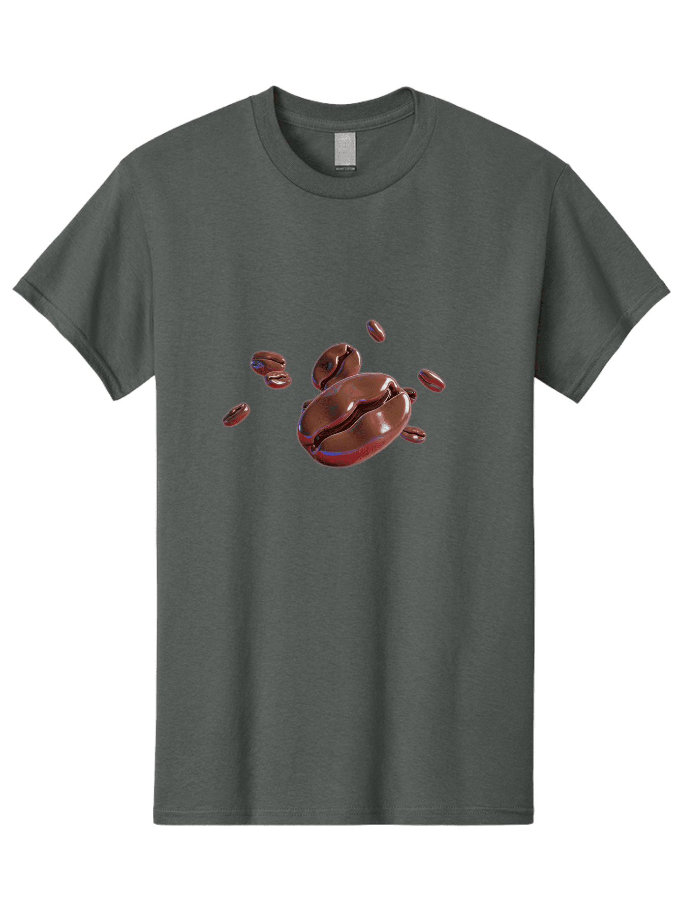 Coffee-Beans-1 Mens Graphic Tee, 100% Cotton, Casual Summer Wear ...