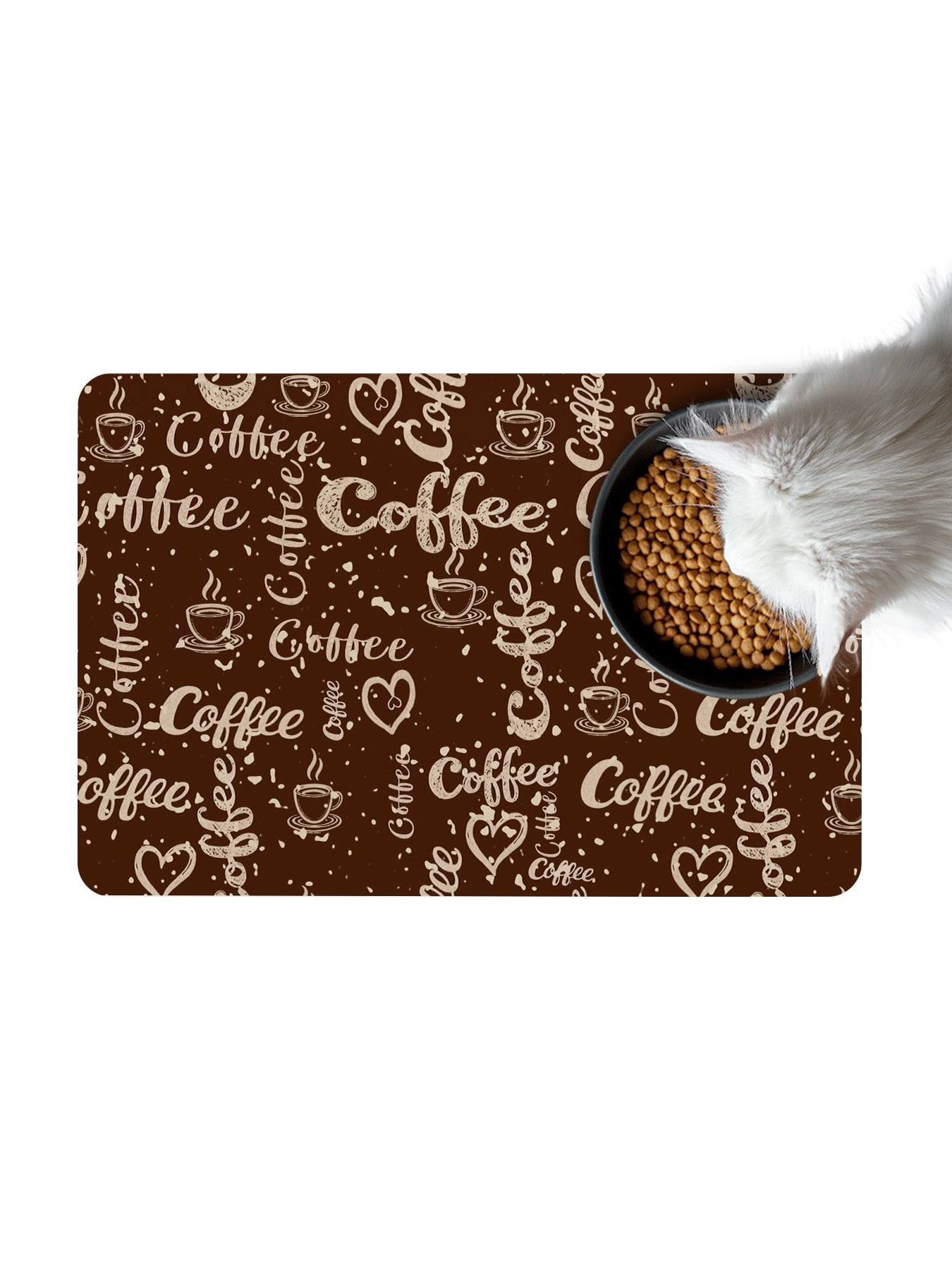 Coffee Beans Doormat Non Slip Diatomaceous Earth Door Mat Absorbent ...