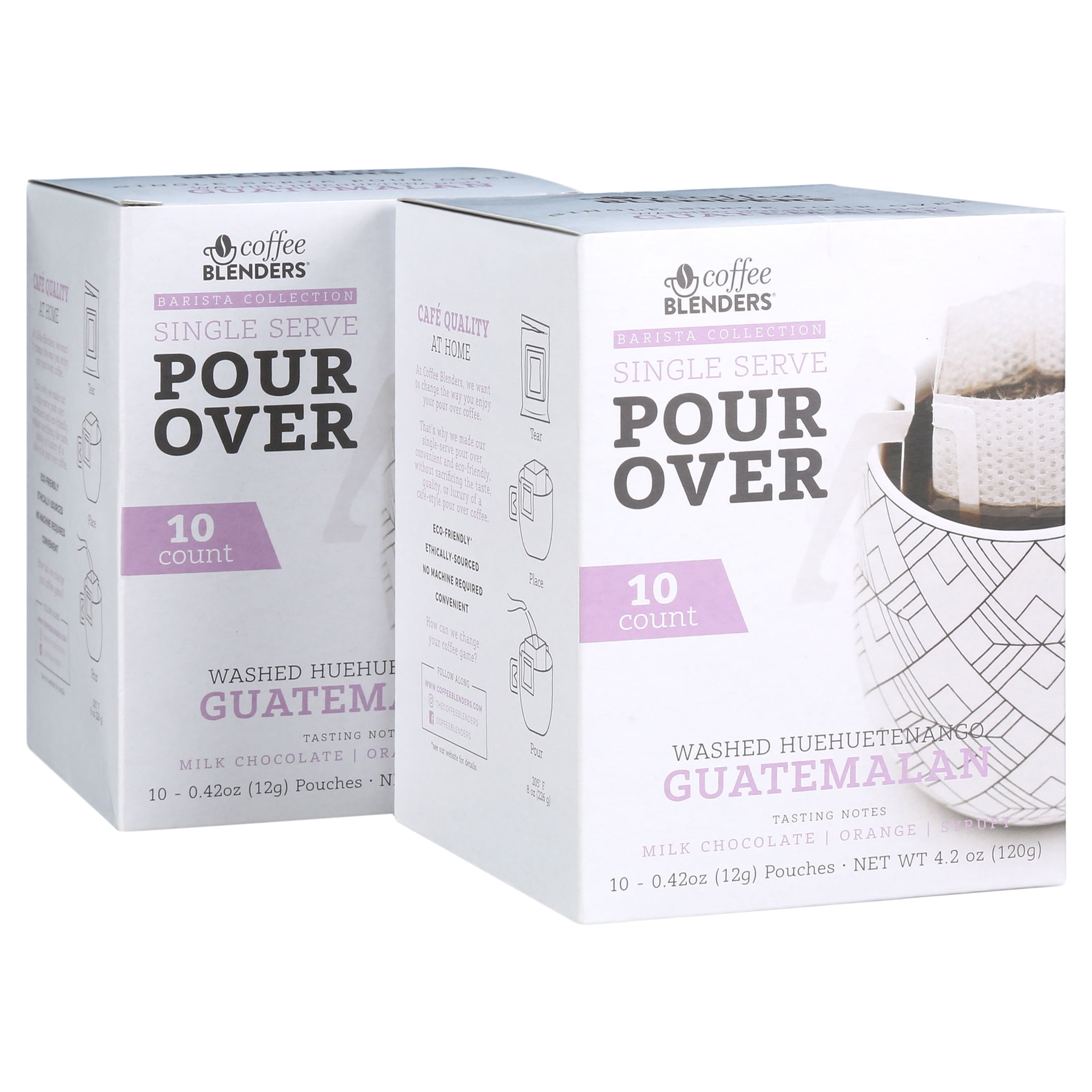 Coffee Blenders Barista Collection Guatemalan Pour Over Coffee 2-10ct ...