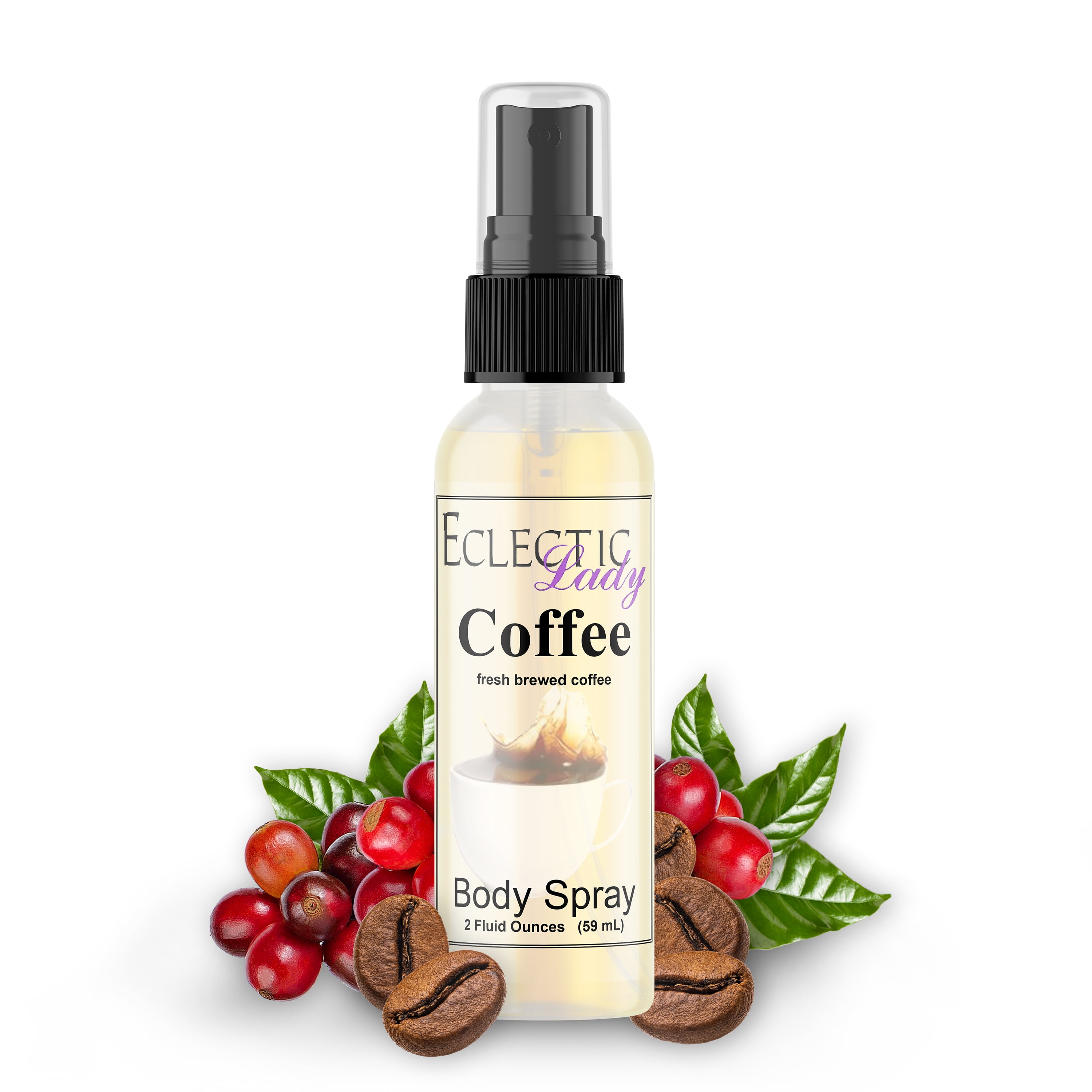 Coffee Body Spray, Eclectic Lady, Hydrating Mist, Unisex (Double ...