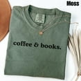 Coffee Books Shirt, Cute Books Lover Shirt, Books Club Tee, Books Lover ...