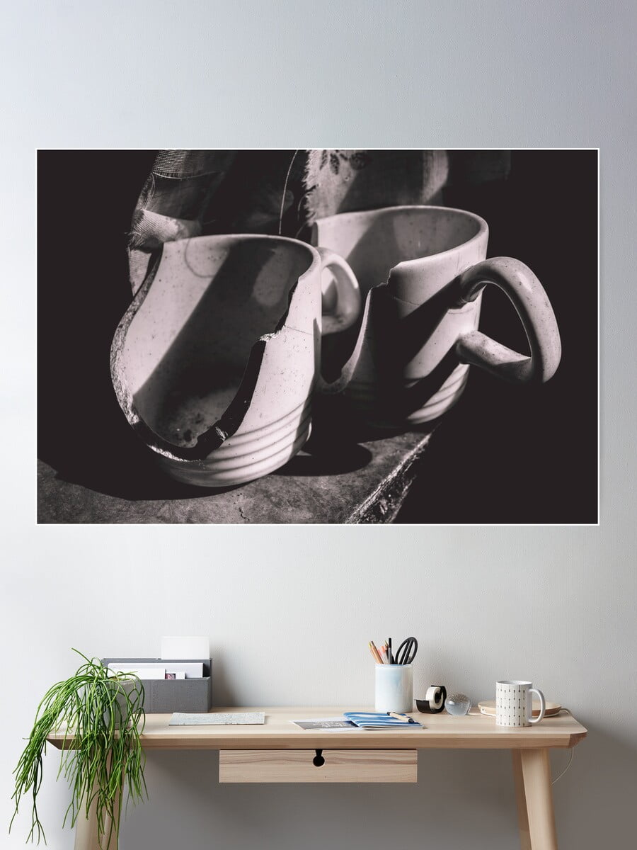 Coffee Break Over Poster Wall Art, Modern Wall Decor For Living Room ...