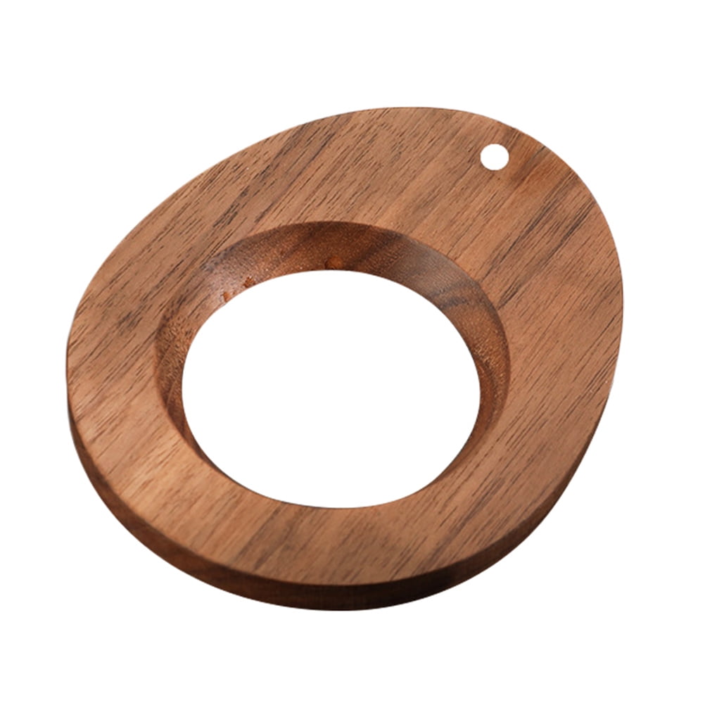 Coffee Brewing Filter Cone Wooden Coffee Dripper Stand Coffee Filter ...