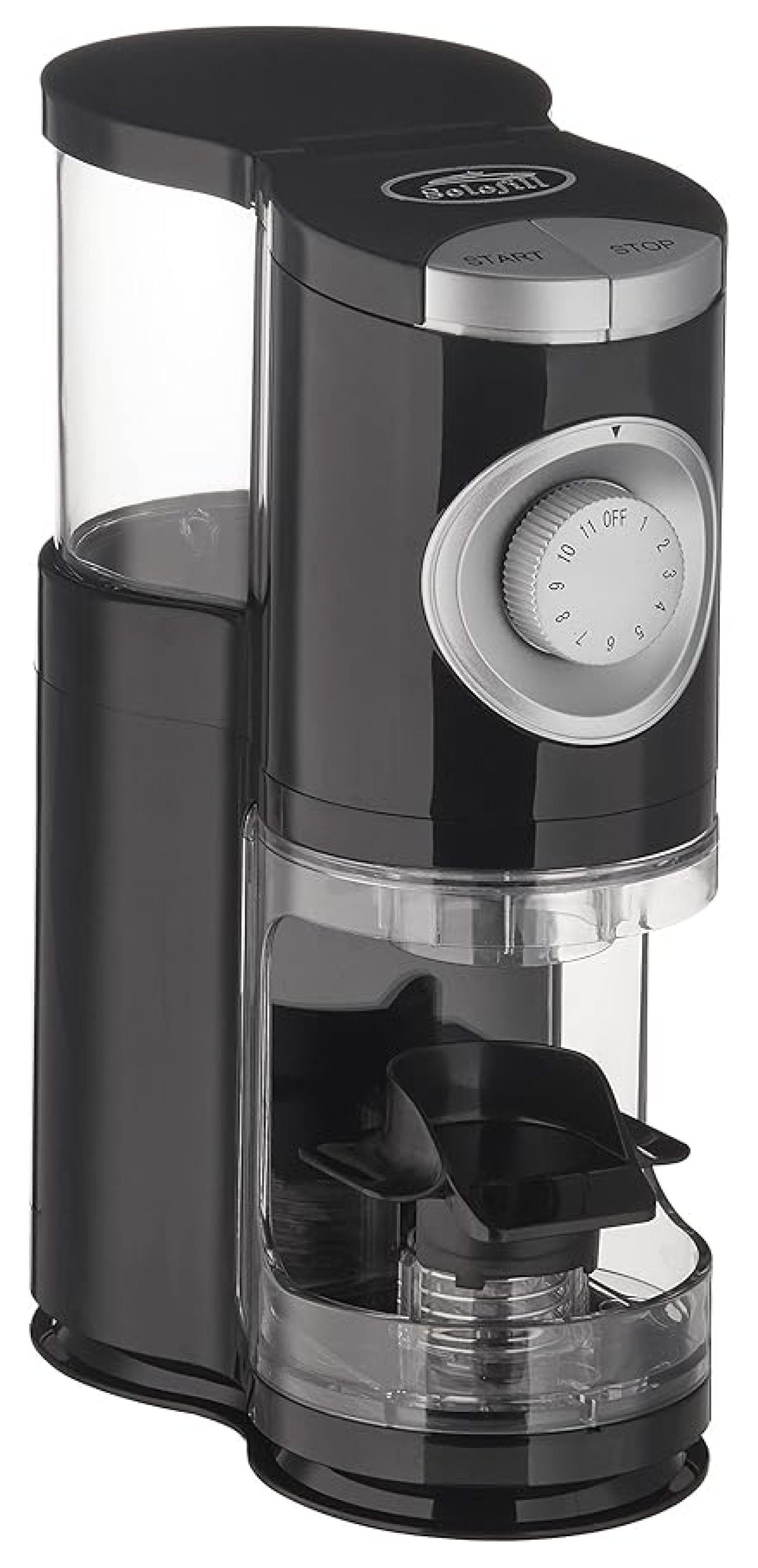 Coffee Grinder Burr, SOLOGRIND 2-in-1 Automatic Single Serve Coffee ...