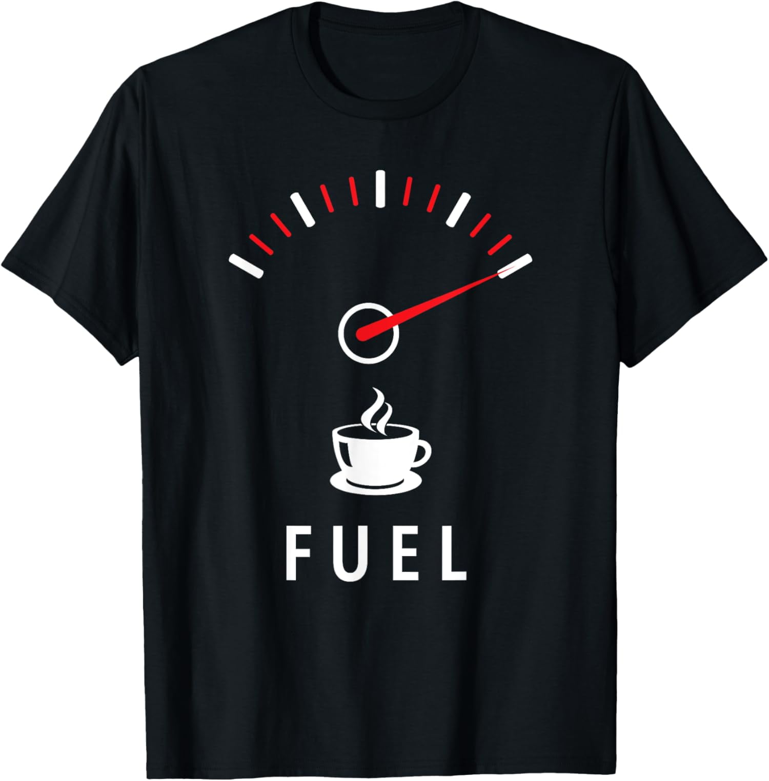 Coffee Caffeine Fuel Gauge Need Coffee is Fuel Night Shift T-Shirt ...