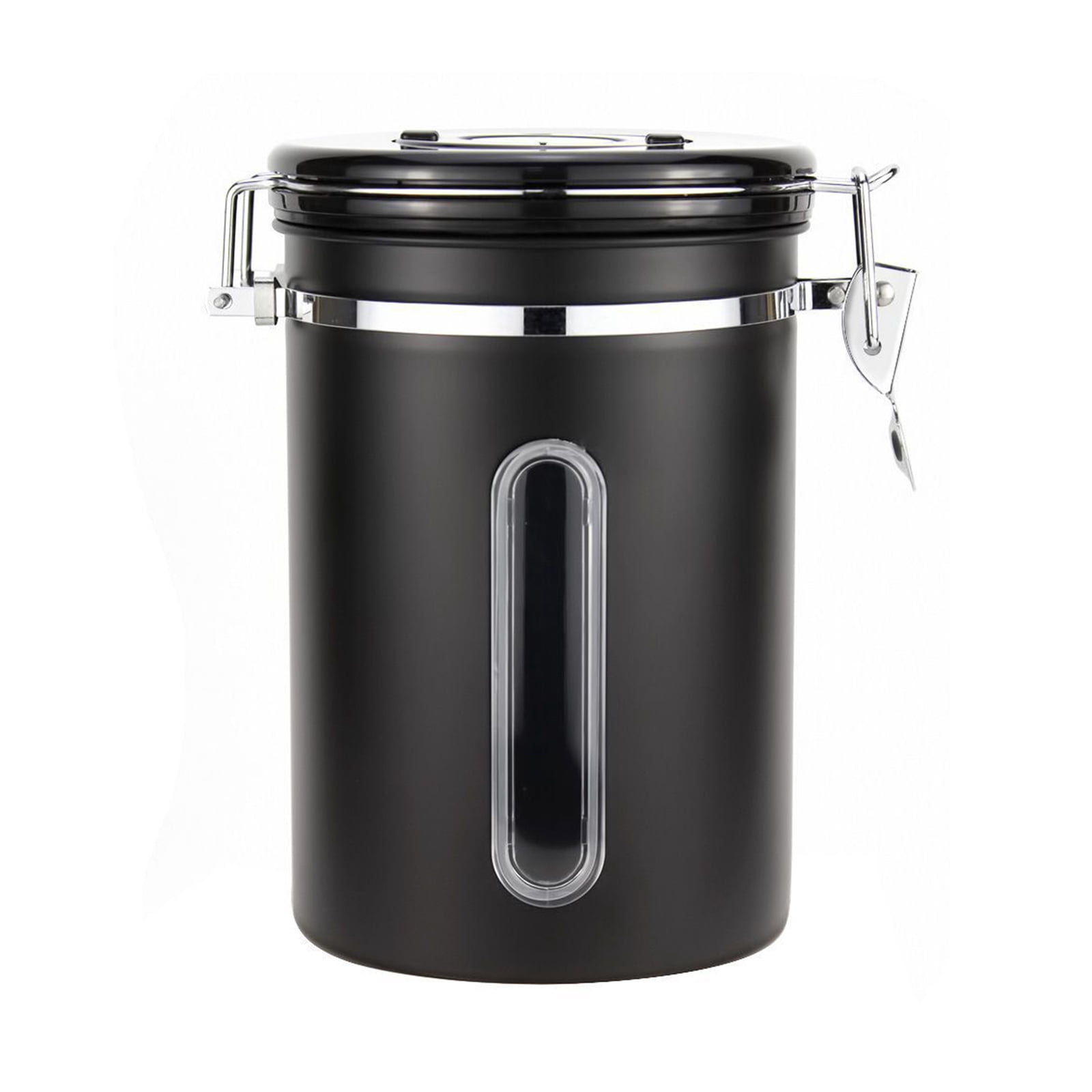 Coffee Canister, 1800ml Stainless Steel Food Storage Container with ...