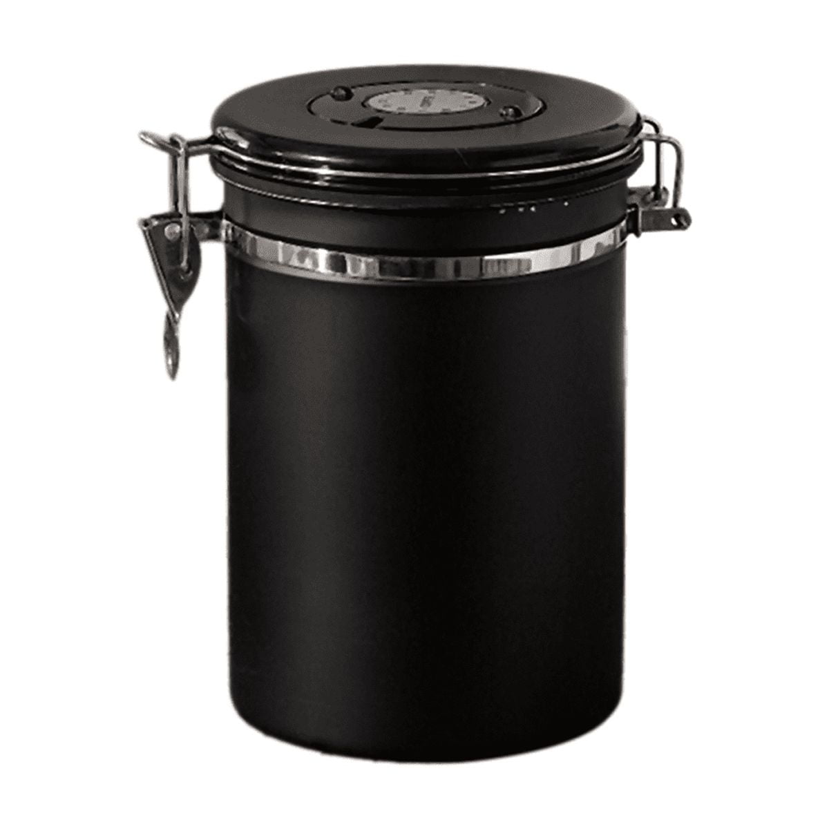 Coffee Canister Airtight Bean Container with Date Tracker Stainless ...