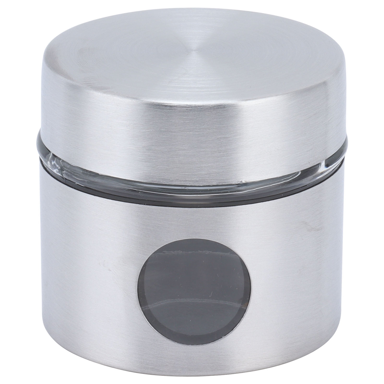 Coffee Canister, Mini Coffee Bean Container, Iron Glass Kitchen Storage ...