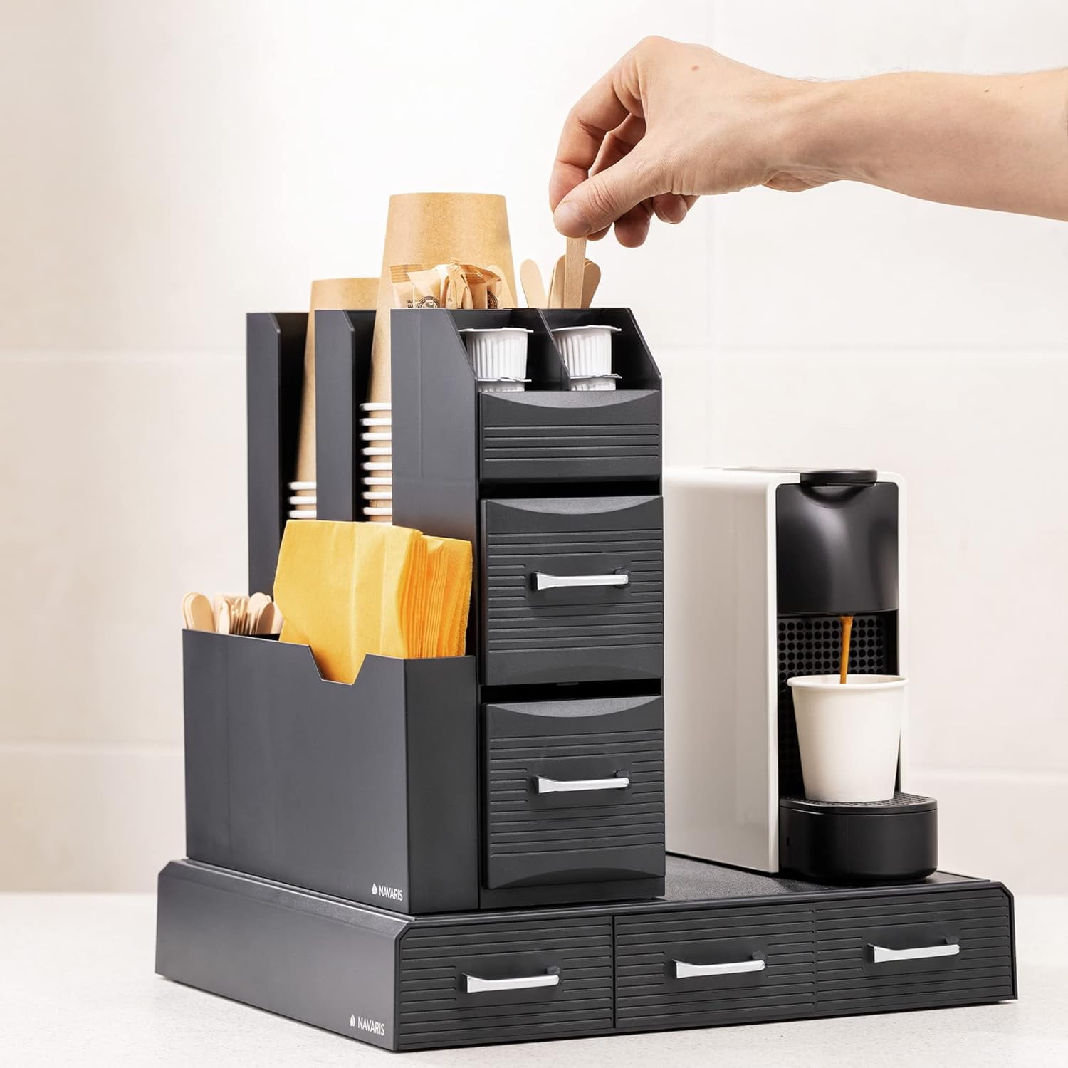Coffee Capsule Holder and Organiser - Storage Box Coffee Accessories ...