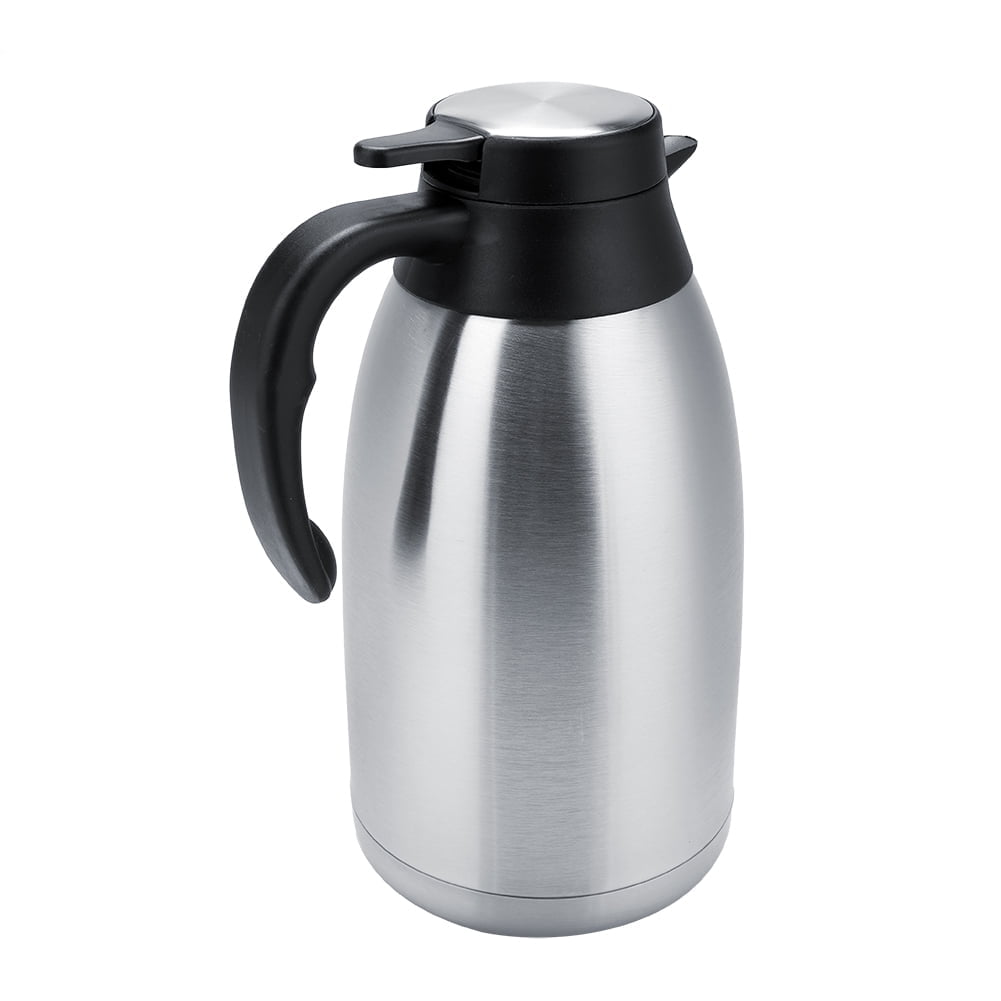 LIZEALUCKY 2L Stainless Steel Insulated Coffee Carafe, Thermal Pot for ...