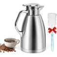 Coffee Carafes for Keeping Hot, Stainless Steel Thermal Coffee Carafe ...