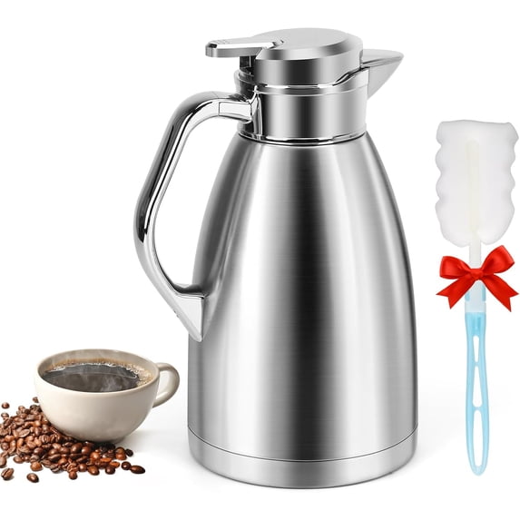 Coffee Carafes for Keeping Hot, Stainless Steel Thermal Coffee Carafe ...