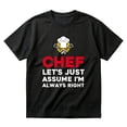 Coffee Chef Beer Repeat Funny Cooking T-Shirts - Walmart.com
