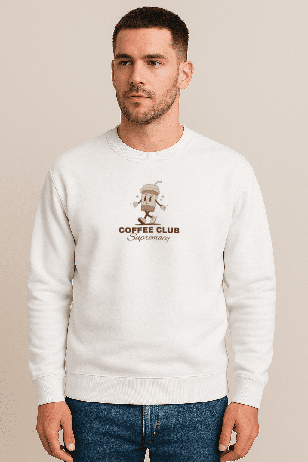 Coffee Club Supremacy Quote Bold Humor Inspired Casual Graphic ...