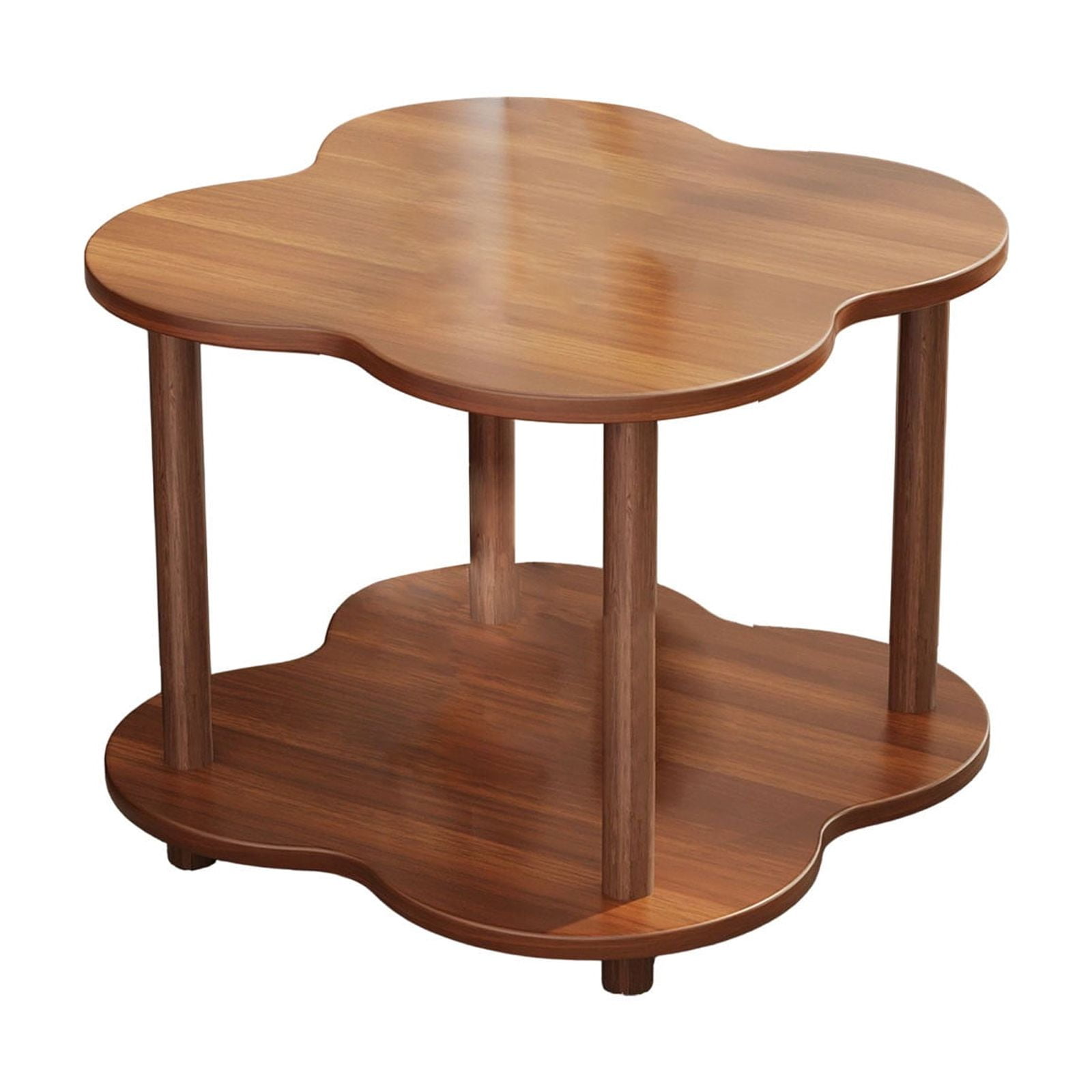 Coffee Coffee Wood Side Table For Living Room Home Tea Table With Open ...