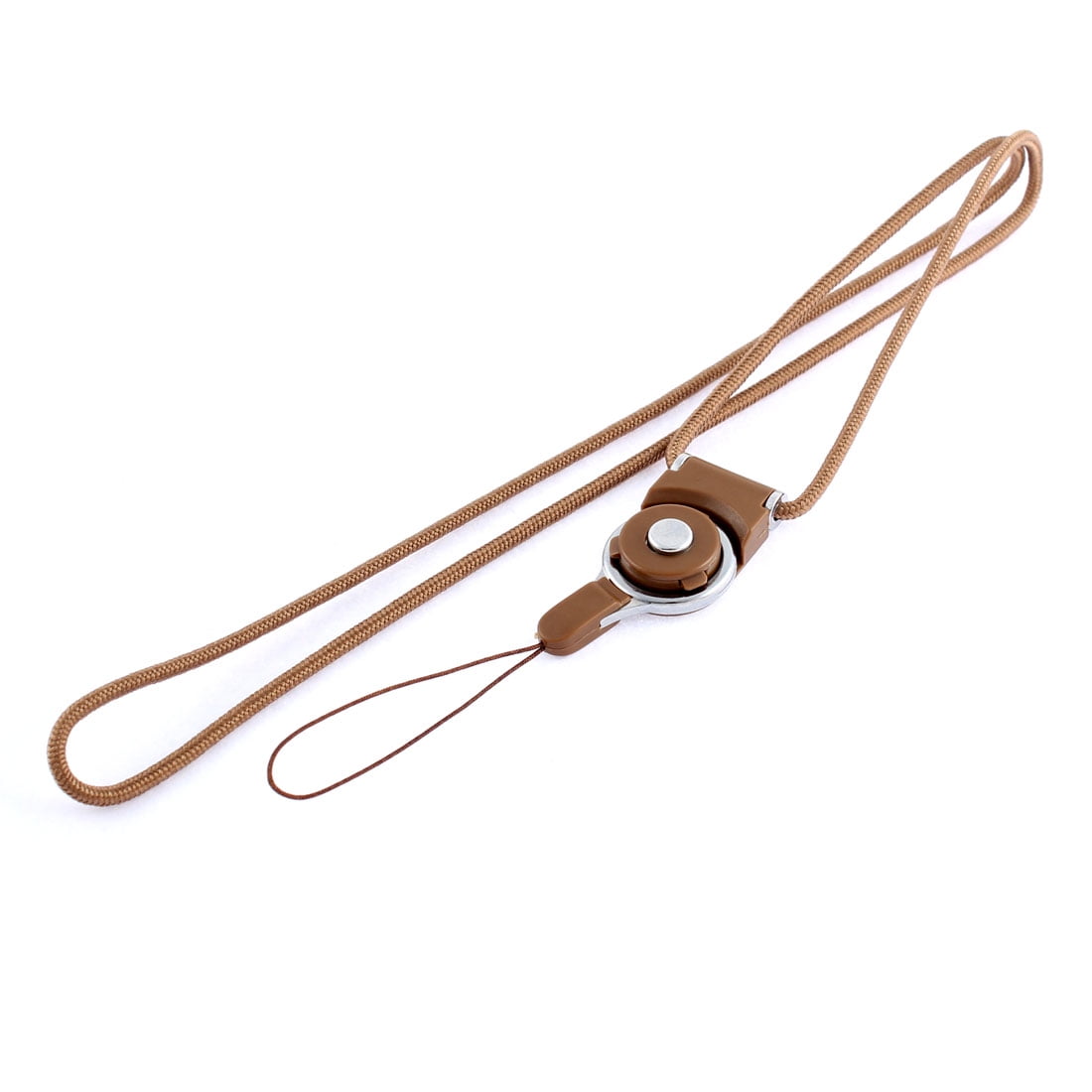 Coffee Color Detachable Ring Camera Mobile Cell Phone Neck Strap ...