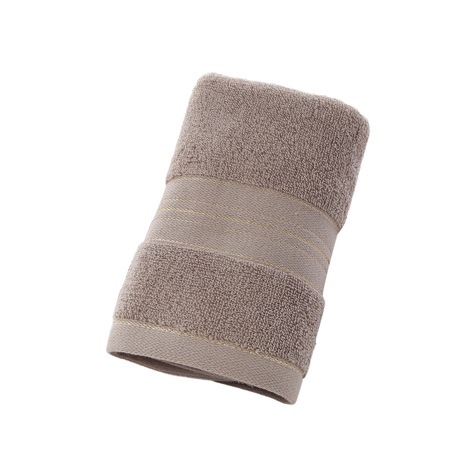 Coffee Color Face Towel, Soft Absorbent Cotton Towel for Adults, Highly ...