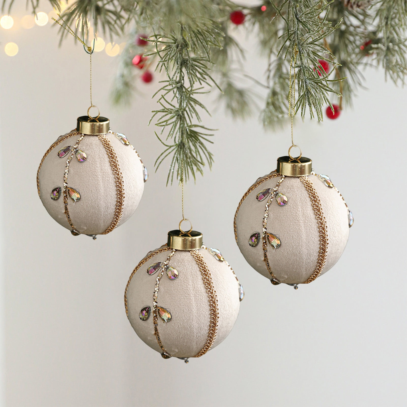 Coffee Color Foam Christmas Ball, Glutinous Gold Powder Texture, High ...