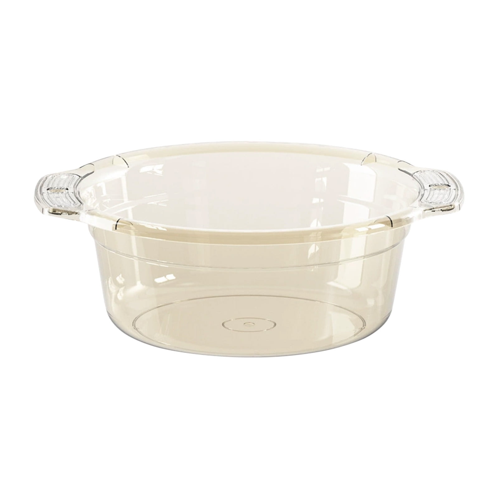 Coffee Compact Thickened Plastic Wash Basin Small Size Transparent For ...