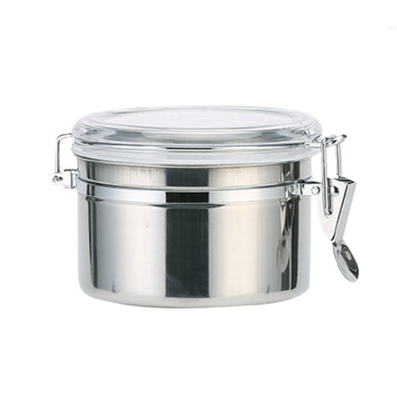 Coffee Container,Rice Container,Coffee Canister, Stainless Steel ...