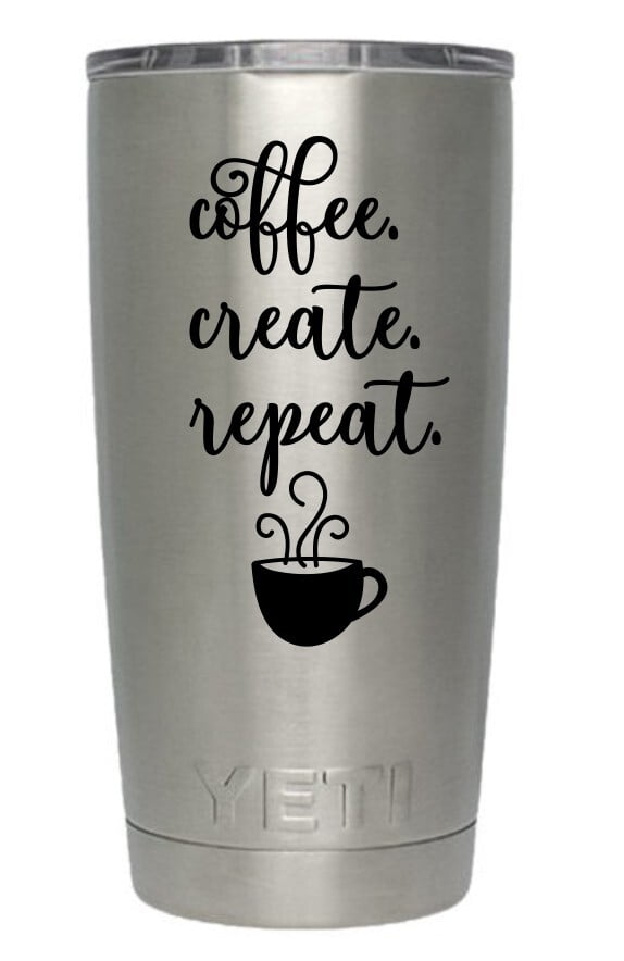 Coffee Create Repeat Kitchen Counter Cover Appliance Coffee Machine ...