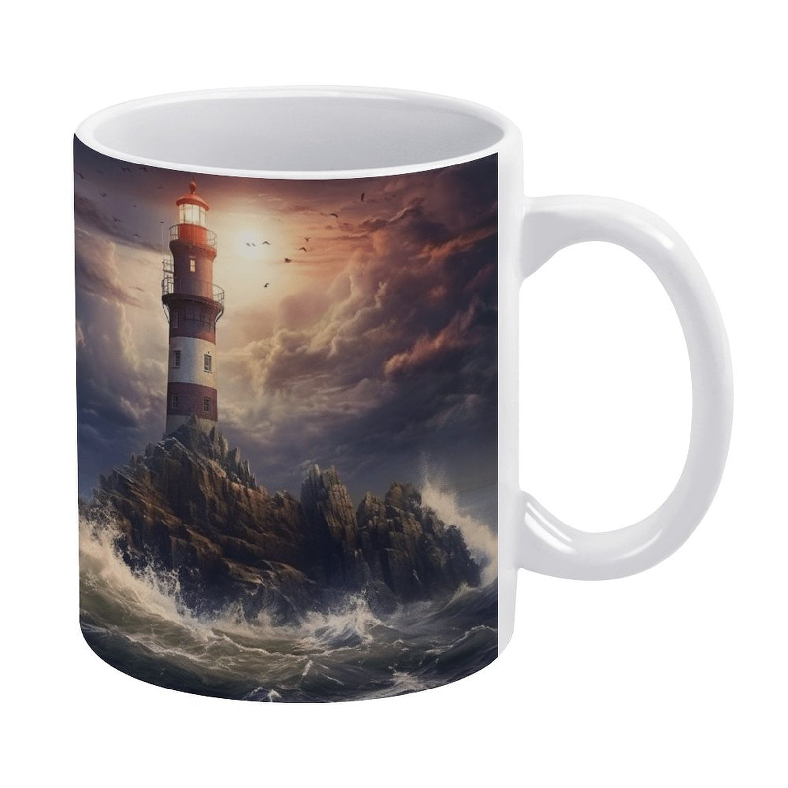 Coffee Cup Ceramic - Couple Coffee Cup Gift, Tea Cup, 11 Oz Ocean ...