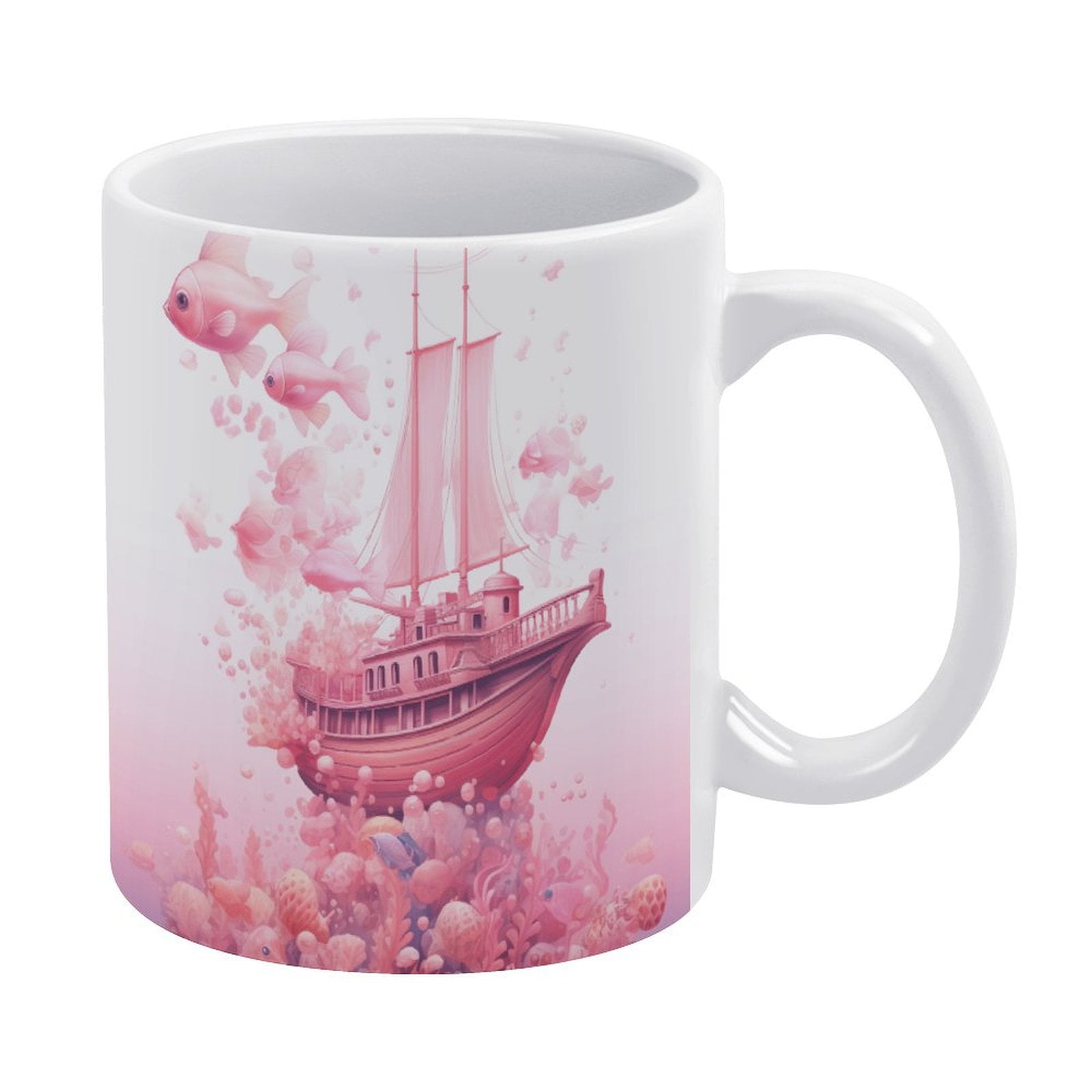 Coffee Cup Ceramic - Couple Coffee Cup Gift, Tea Cup, 11 Oz Ocean ...