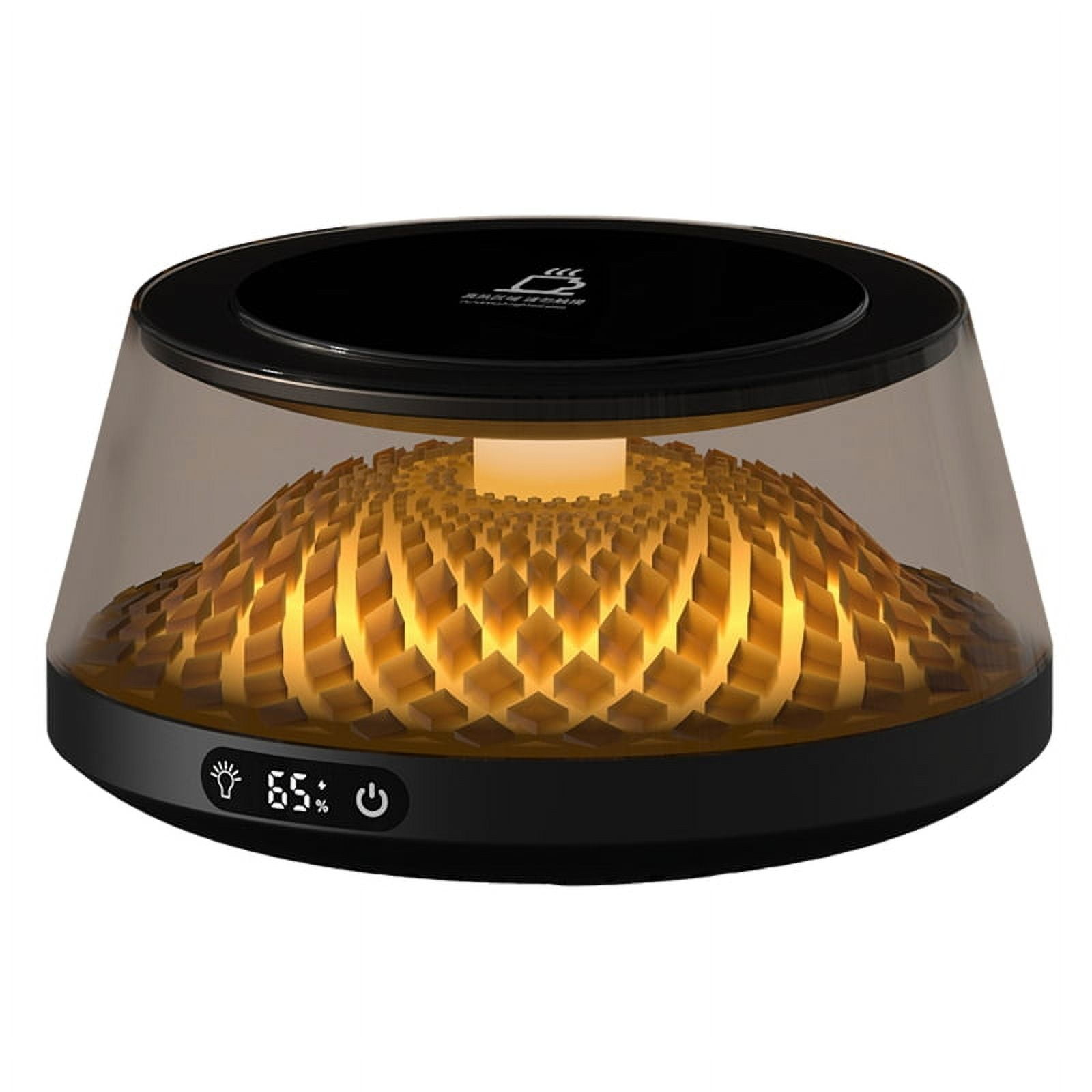 Coffee Cup Heater, Desk Coffee Heater, Electric Heater with Ambient ...