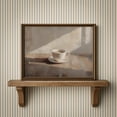 Coffee Cup Neutral Rustic Cozy Poster Unframed Paper Print - Walmart.com
