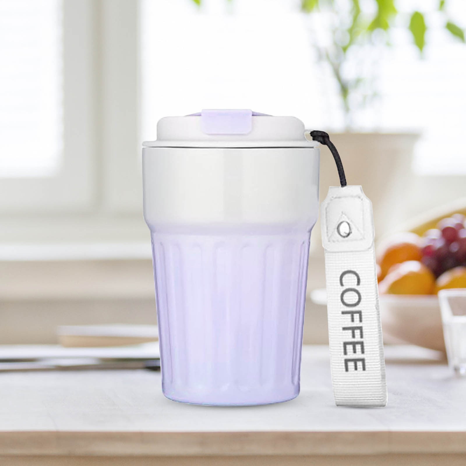 Coffee Cup Portable Cute Handy Cup Stainless Steel Male And Female ...