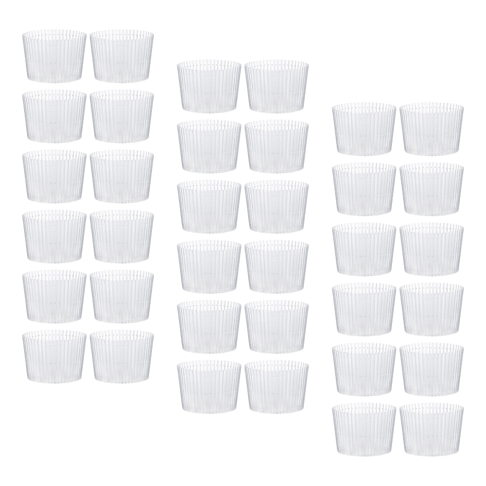 FELTECHELECTR Coffee Sleeves Plastic Drink Sleeves Daily Use 50Pack 3 ...
