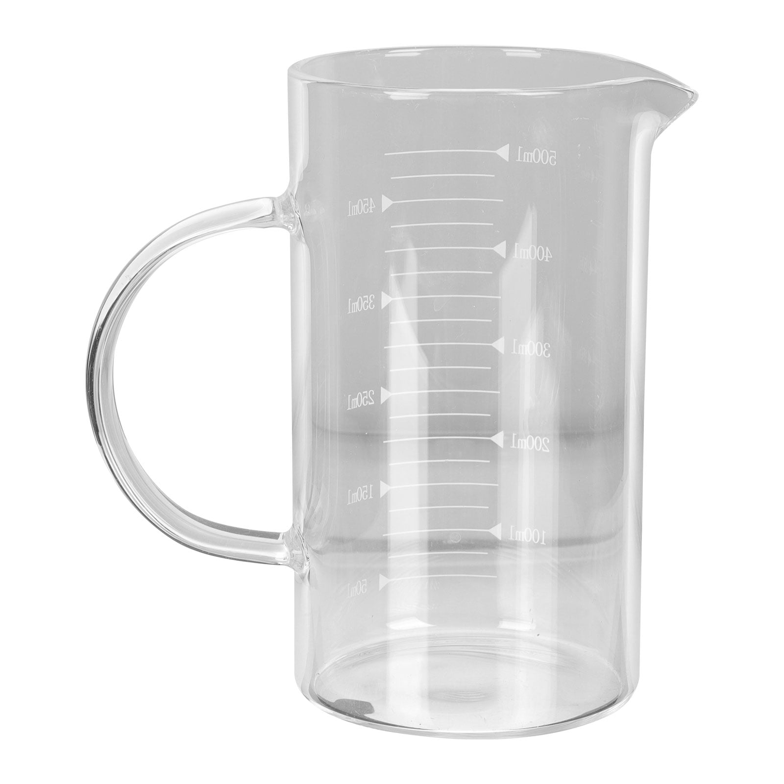 Coffee Cup with Lid Jugs Lids Heat-resistant Glass Milk Measuring ...