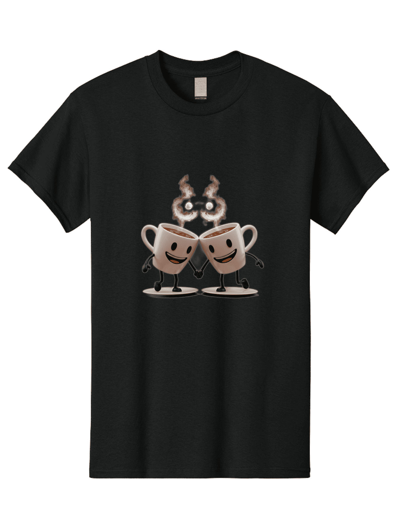 Coffee-Cups-2 Mens Graphic Tee, 100% Cotton, Casual Summer Wear ...