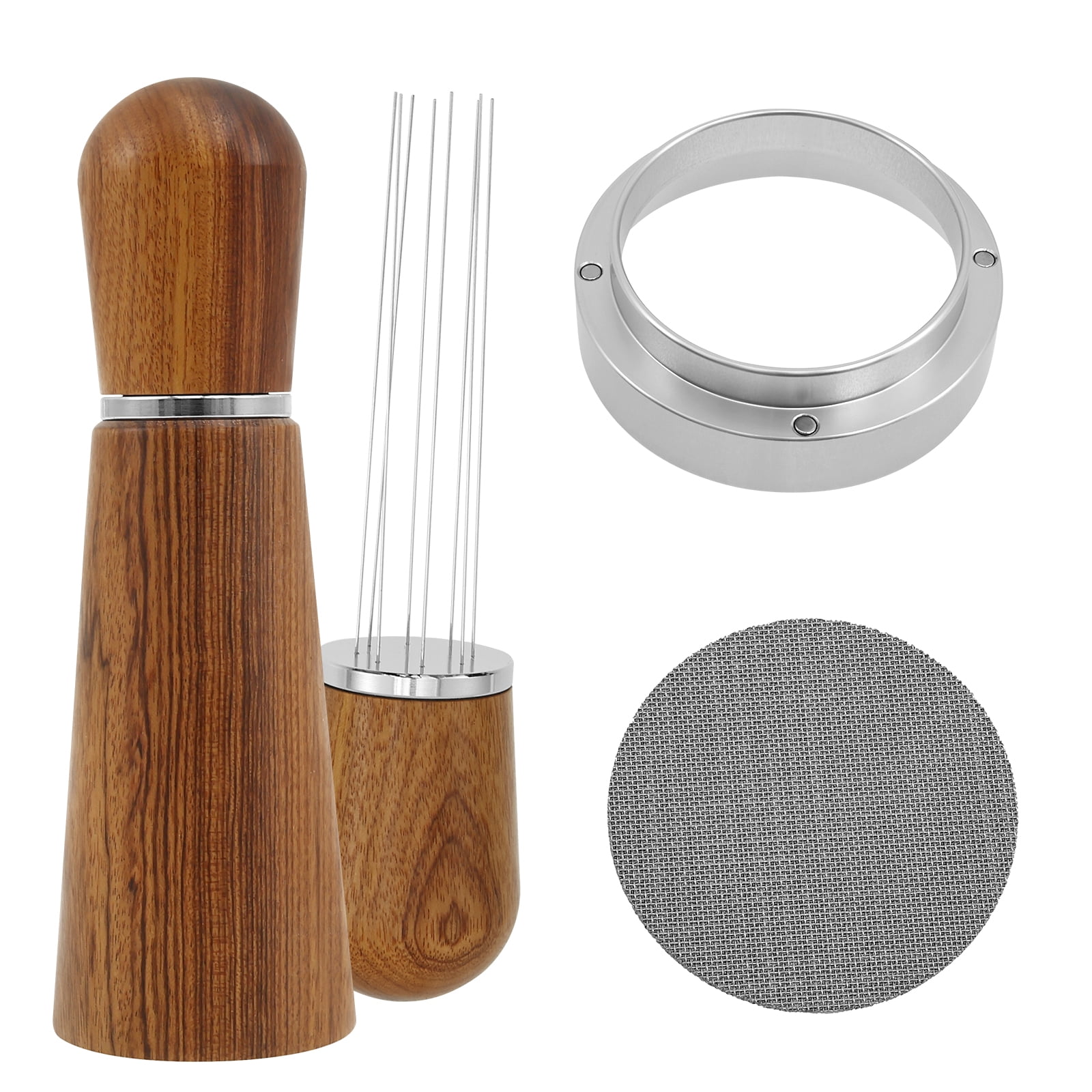Coffee Distribution Stirrer Tool Set Dosing Funnel and Puck Screen Set ...