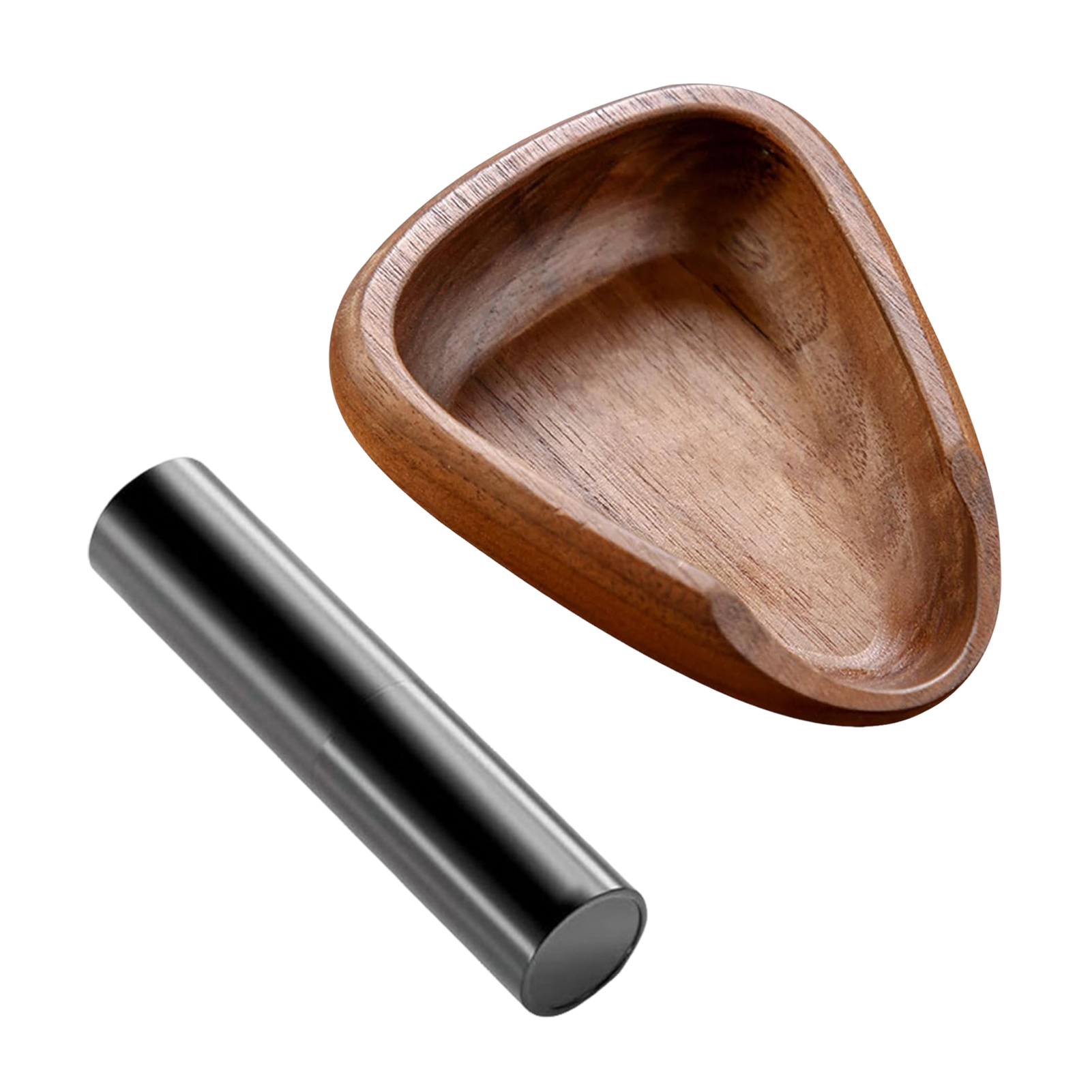 Coffee Dosing Cup Set Anti-Static Wooden Bean Scale with Measuring ...