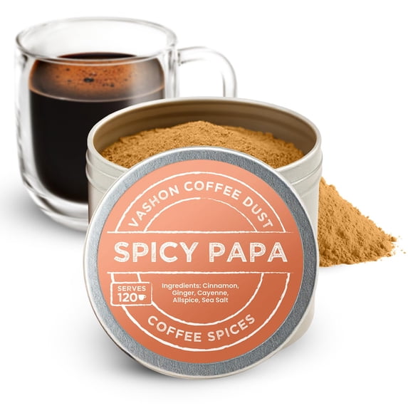 Coffee Dust Flavoring Powder, TGF4 Spicy Papa (120 Servings) - All ...