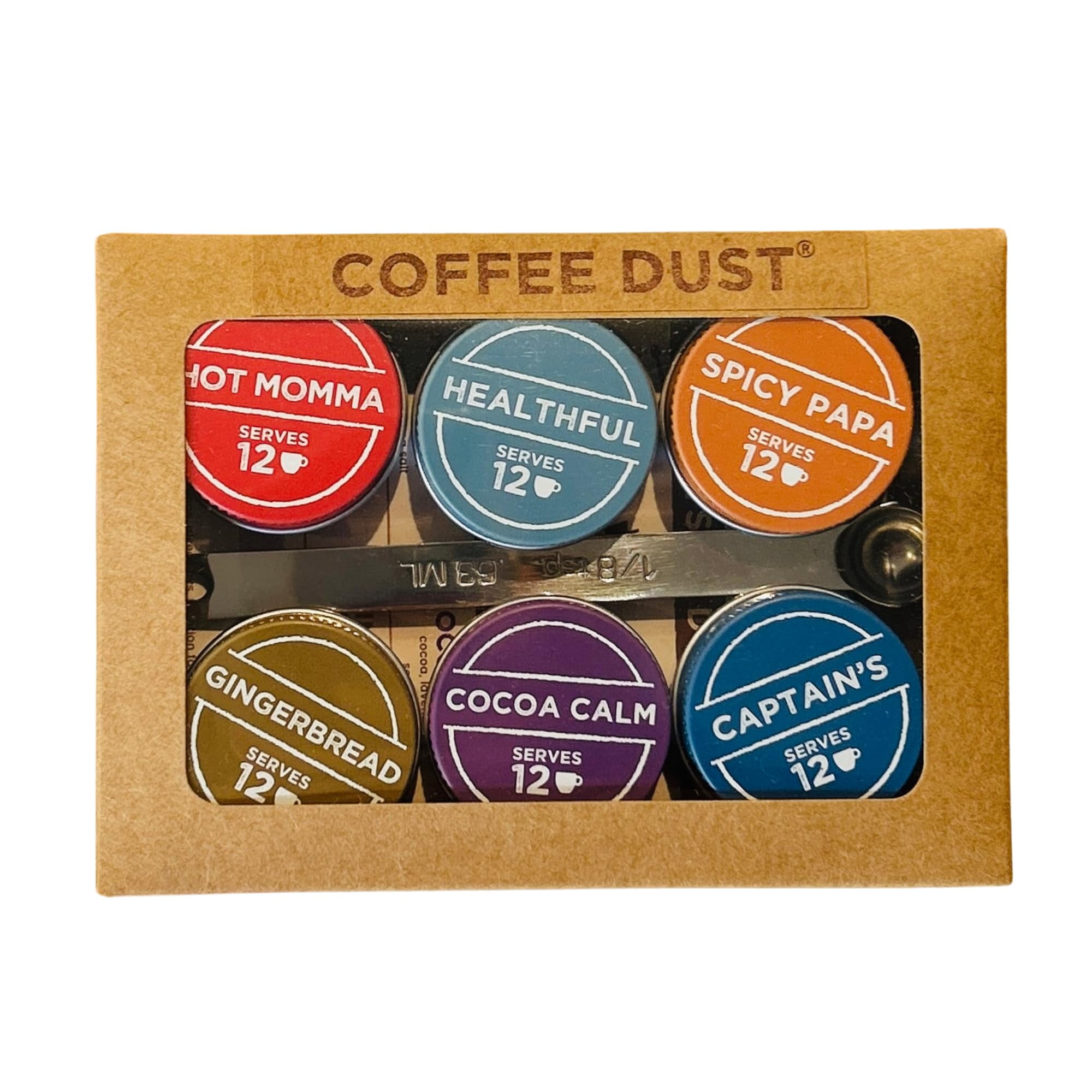 Coffee Dust Sampler Set BDF32 | Spice Blends to Flavor | Ideal Gift for ...